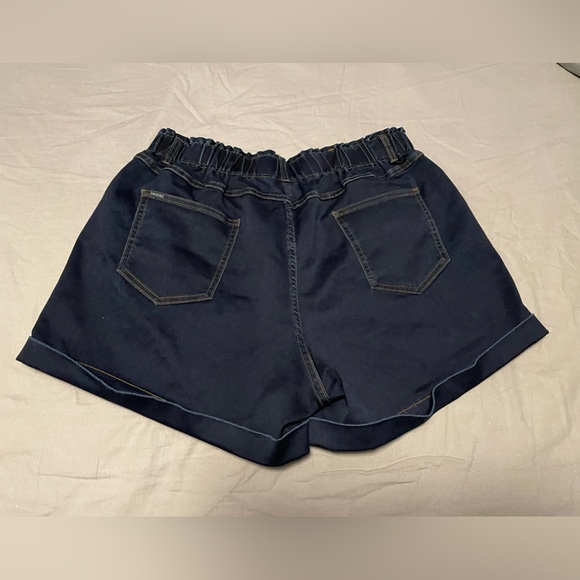 City Chic | Shorts | Womens Ruffle Waist Shortcity Chicdark Denimsize 6 ...